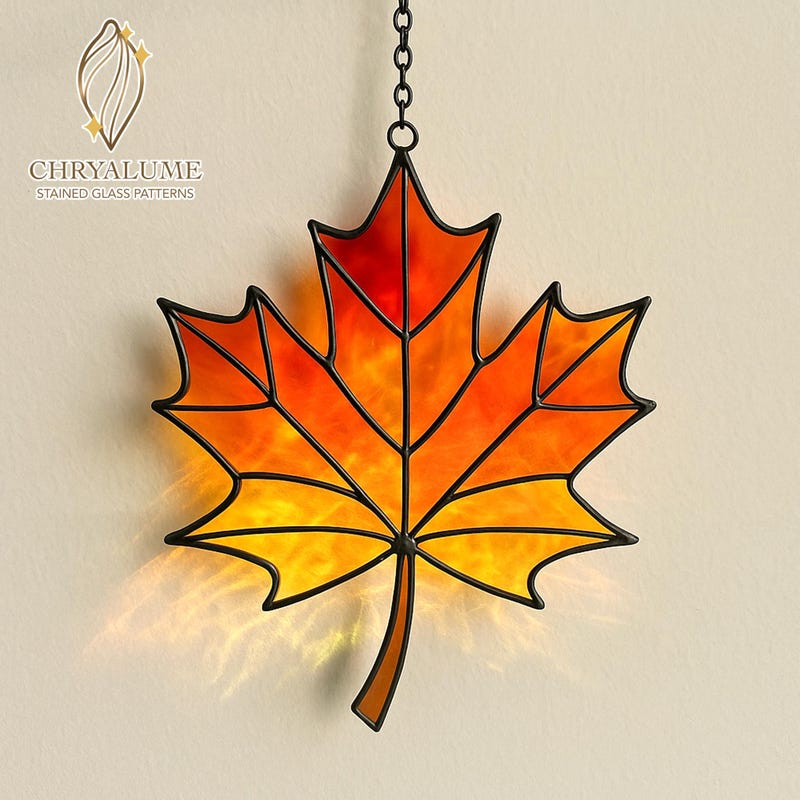 Fall Stained Glass Patterns - Etsy