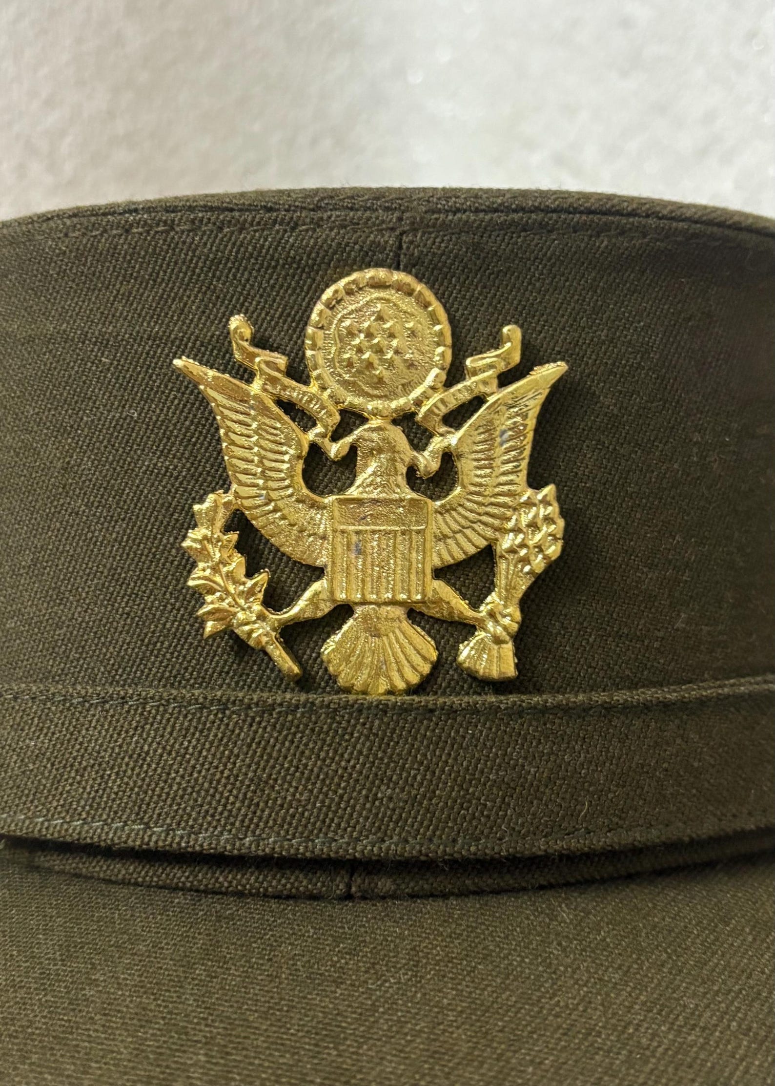 Woman US Army WAC Hobby Hat – Olive Cotton Reproduction Cap - All Sizes ...