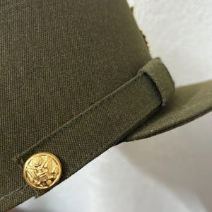 Woman US Army WAC Hobby Hat – Olive Cotton Reproduction Cap - All Sizes ...