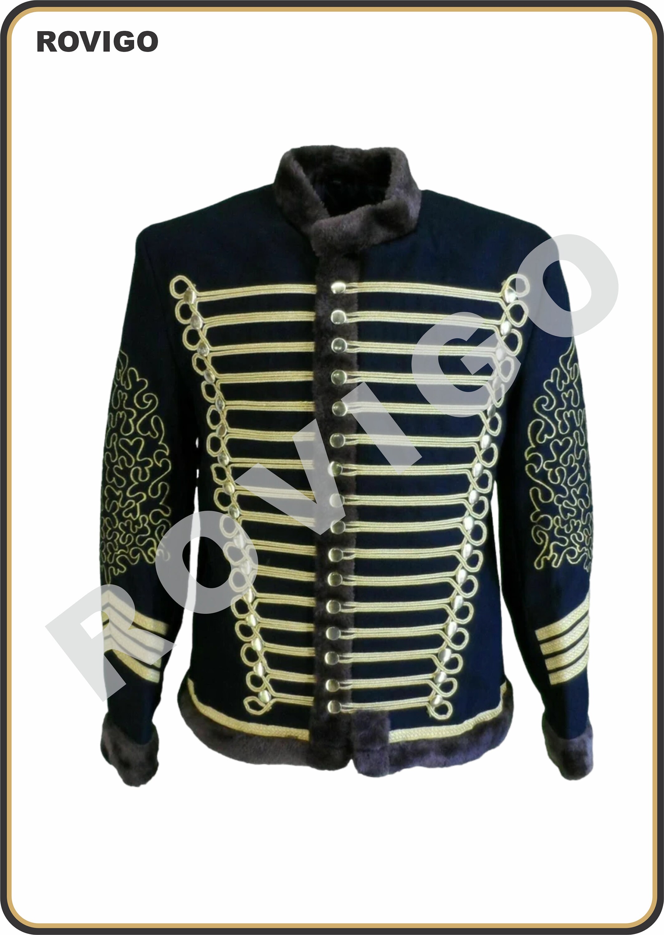 Brand New Napoleonic Hussars Military Style Tunic Pelisse Jimi Hendrix ...