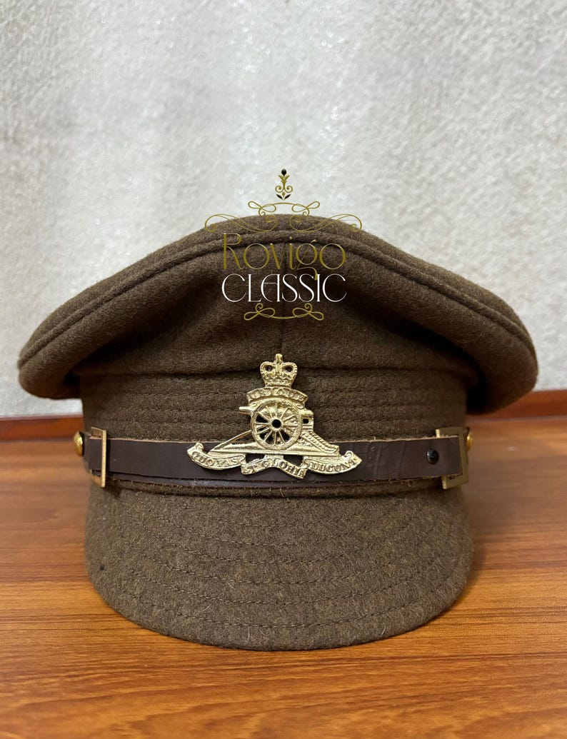 Royal Artillery Officers Service Dress Reproduction Cap- All Sizes - Etsy