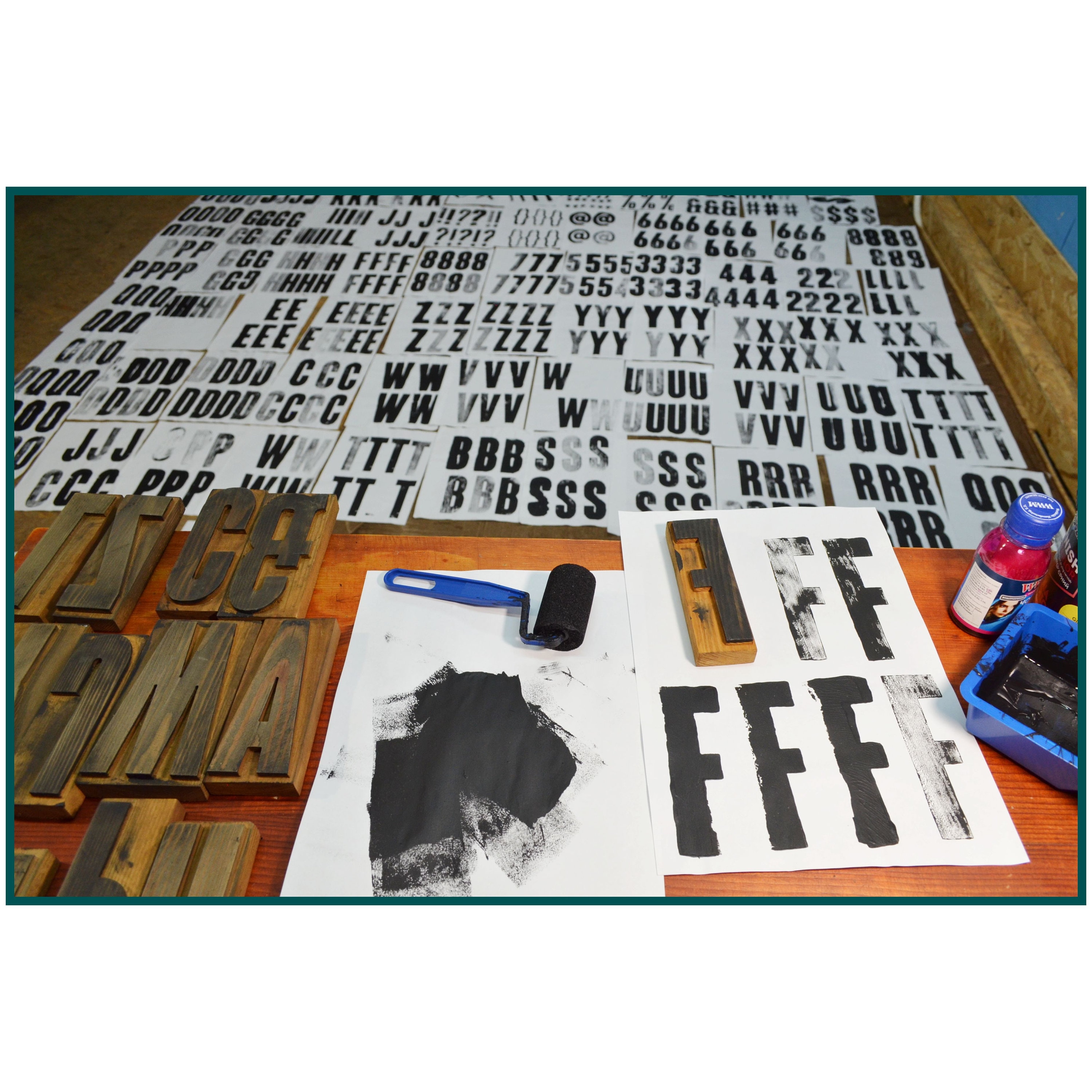 Gothic Letterpress Font Typewriter Font, Distressed Font, Vintage Font ...