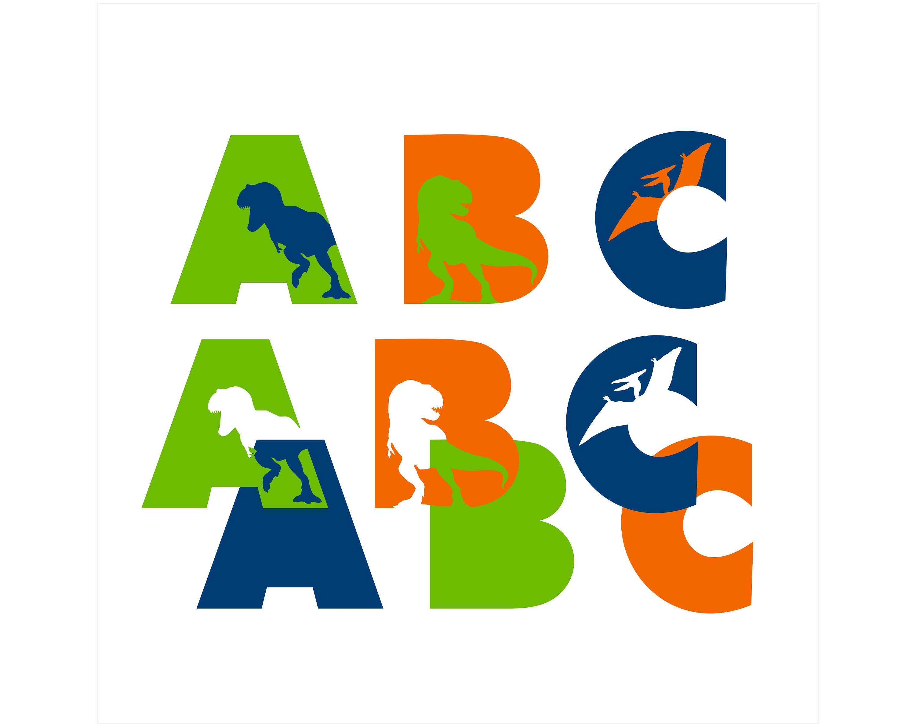 Dinosaur Font Svg Layered, Dinosaur Font Png, Dinosaur Font Ttf ...