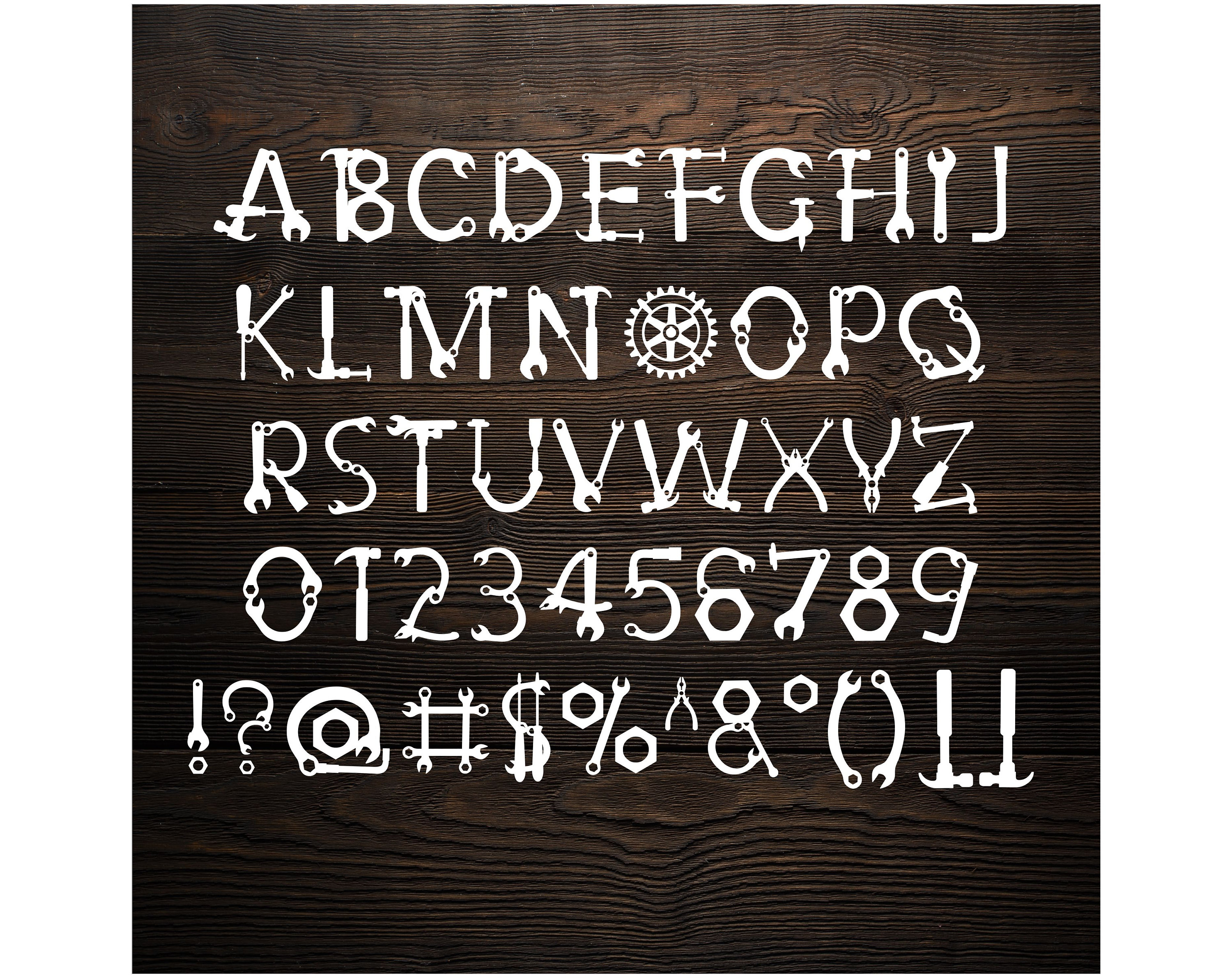 Tool Font TTF SVG PNG Mr Fix Font Otf, Tools Alphabet, Tool Letters, Mr ... Tool Font TTF SVG PNG Mr Fix Font Otf, Tools Alphabet, Tool Letters, Mr ...