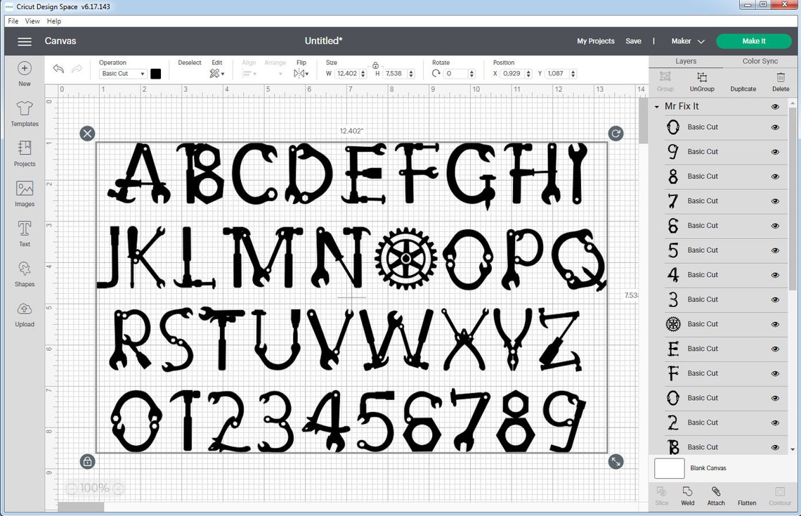 Tool Font TTF SVG PNG Mr Fix Font Otf, Tools Alphabet, Tool Letters, Mr ...