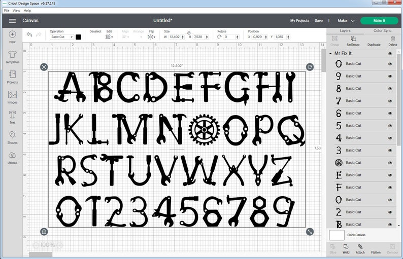 Tool Font TTF SVG PNG Mr Fix Font Otf, Tools Alphabet, Tool Letters, Mr ...