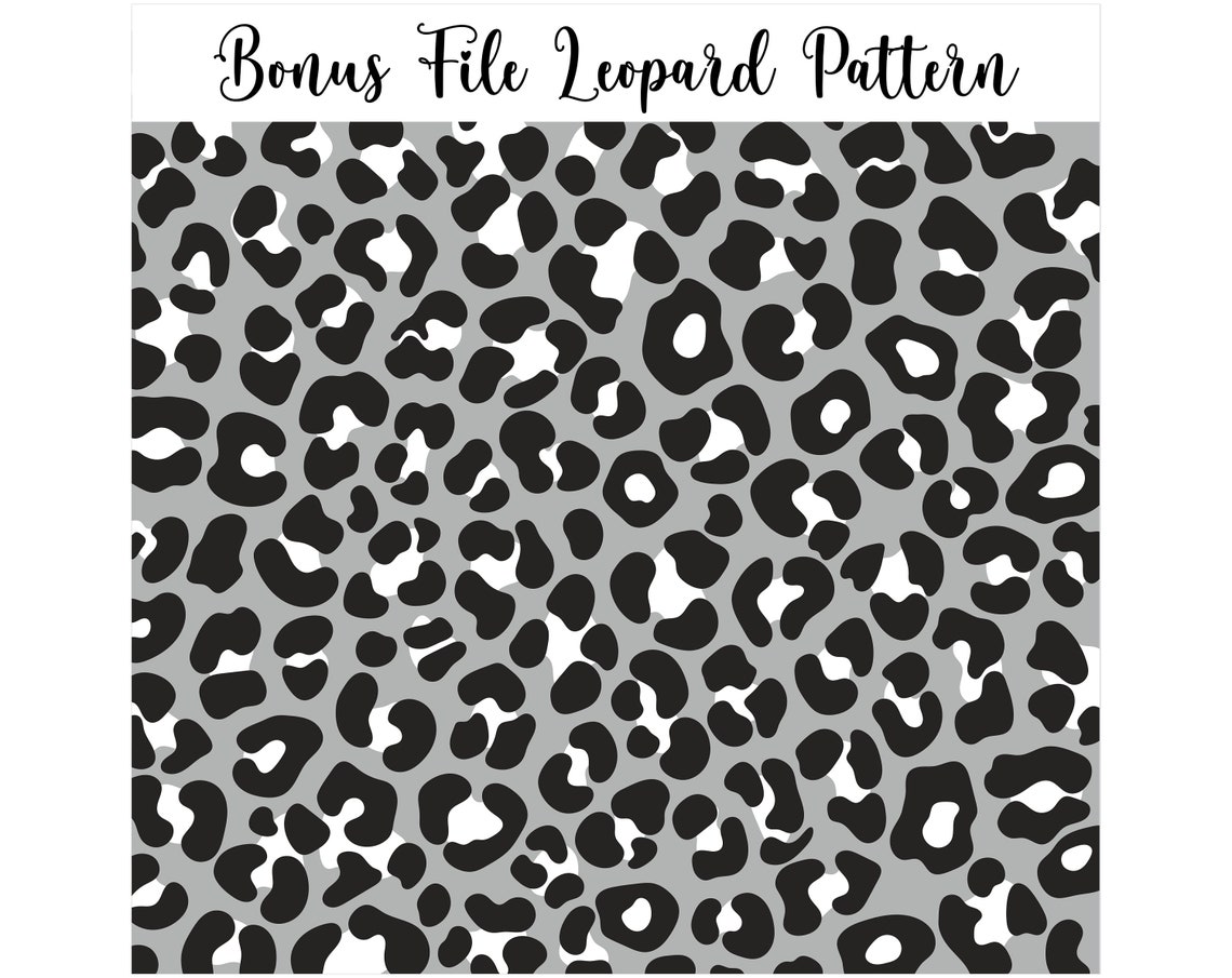 Leopard Doodle Alphabet Letters SVG PNG, Doodle Leopard Font Svg Png ...