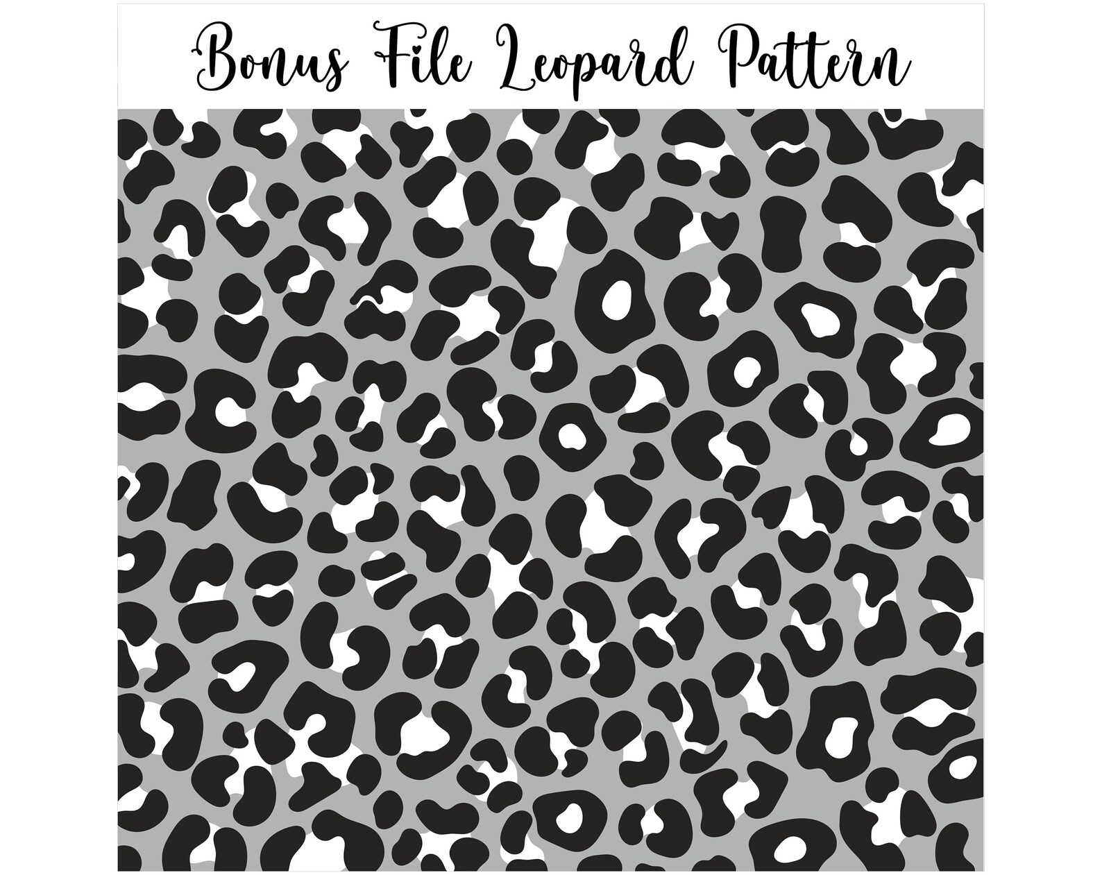 Leopard Doodle Alphabet Letters SVG PNG, Doodle Leopard Font Svg Png ...