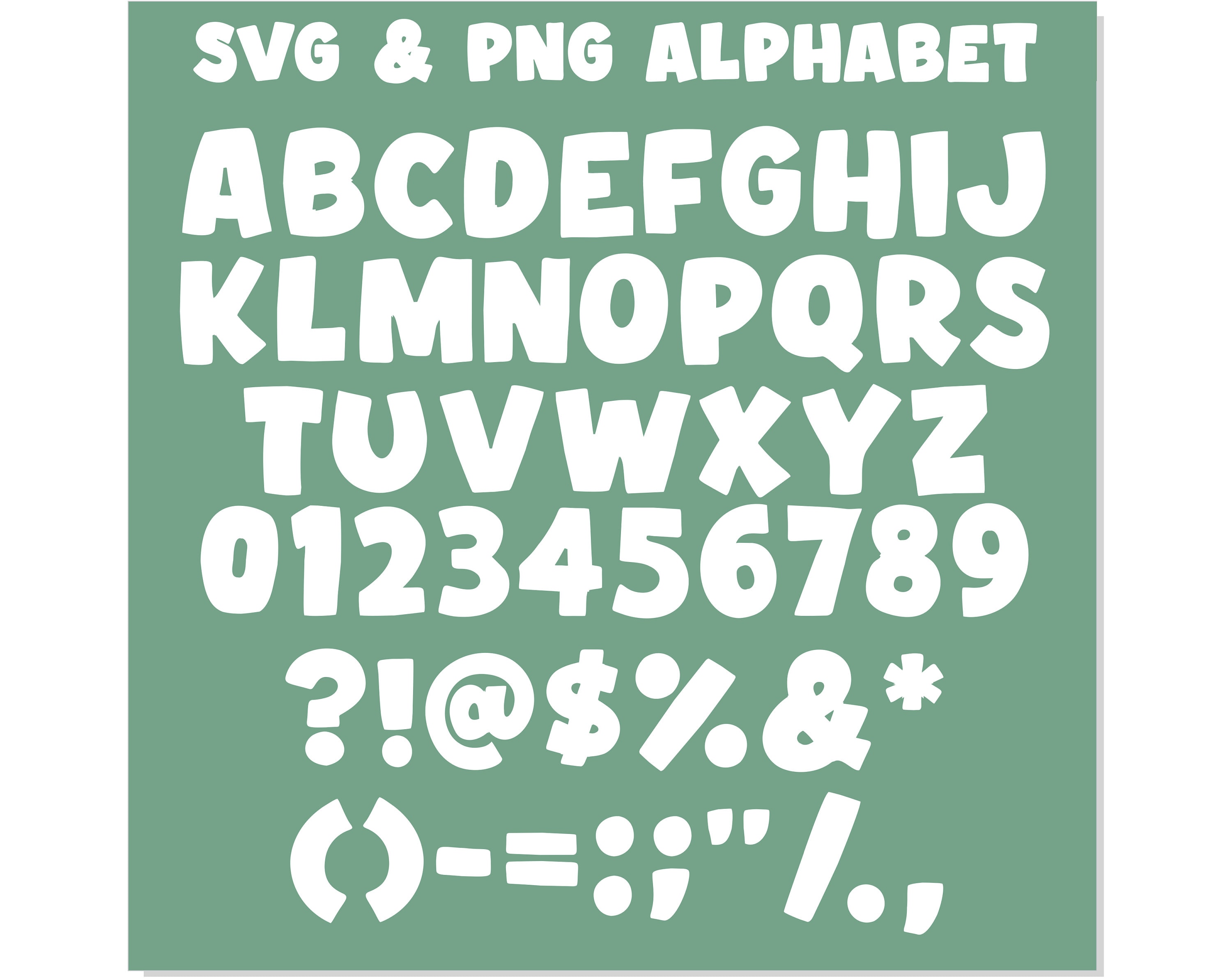 Doodle Font SVG TTF, Doodle Font Png, Doodle Letters Svg, Doodle ...