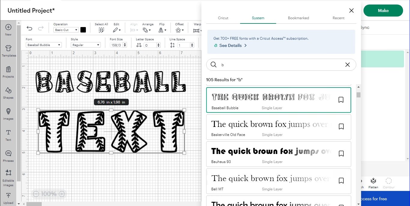 Baseball Font With Stitches TTF SVG PNG, Kids Sports Font, Baseball ...
