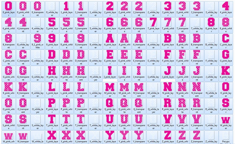 Polka Dot Font TTF, Polka Dot Font Svg Layered, Polka Dot Font Png ...
