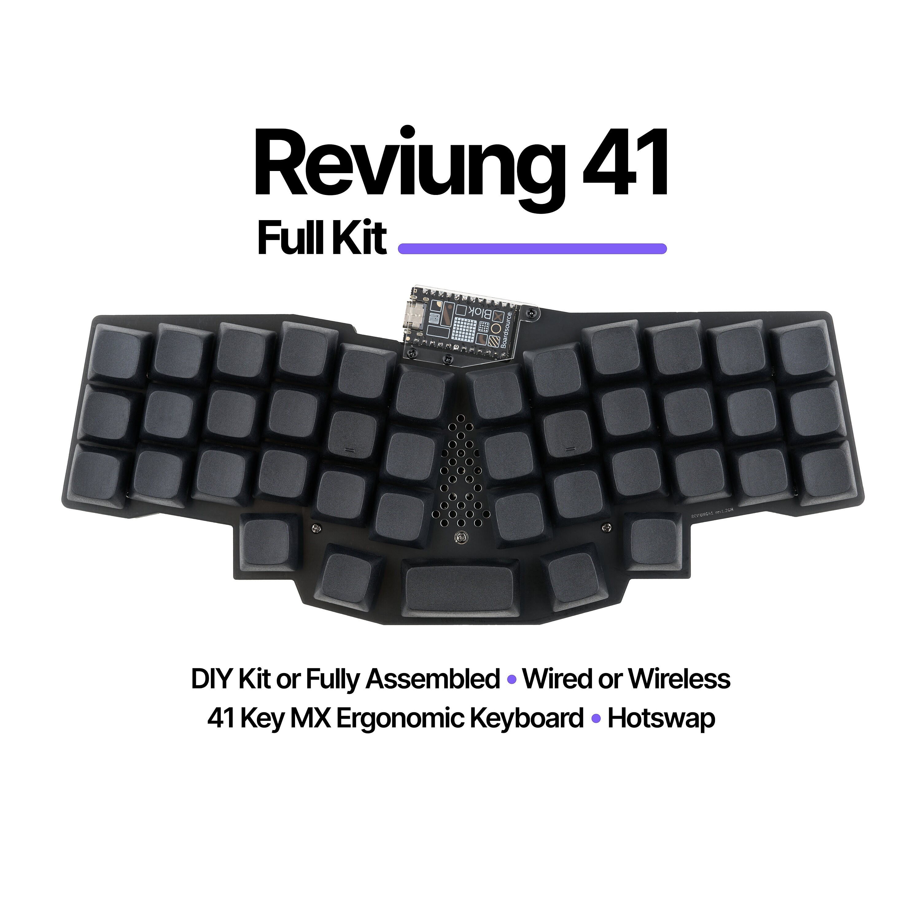 Reviung 41 Keyboard Kit in Black - Etsy