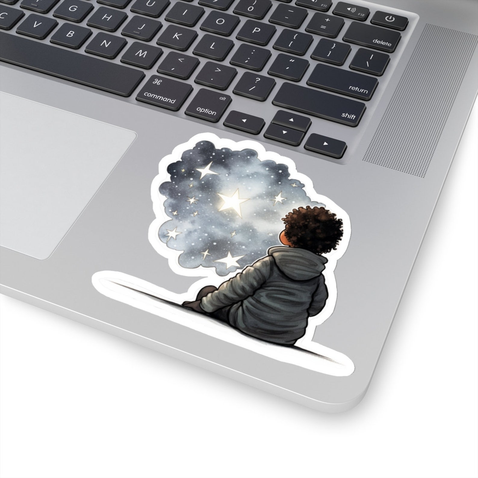 Black Boy Joy Vinyl Sticker , Inspirational Stickers Black Art, Black ...