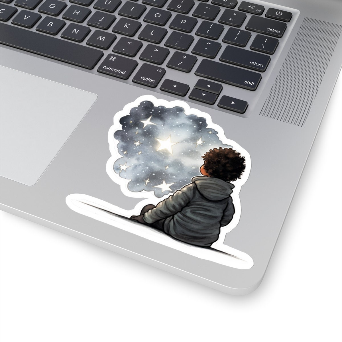 Black Boy Joy Vinyl Sticker , Inspirational Stickers Black Art, Black ...
