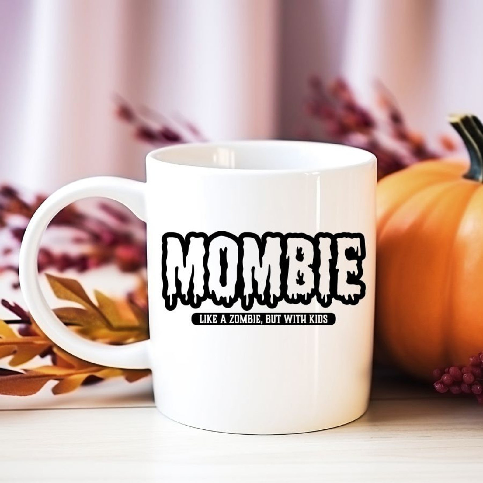 Mombie Mother's Day Halloweenn 11 Oz Coffee Mug - Etsy