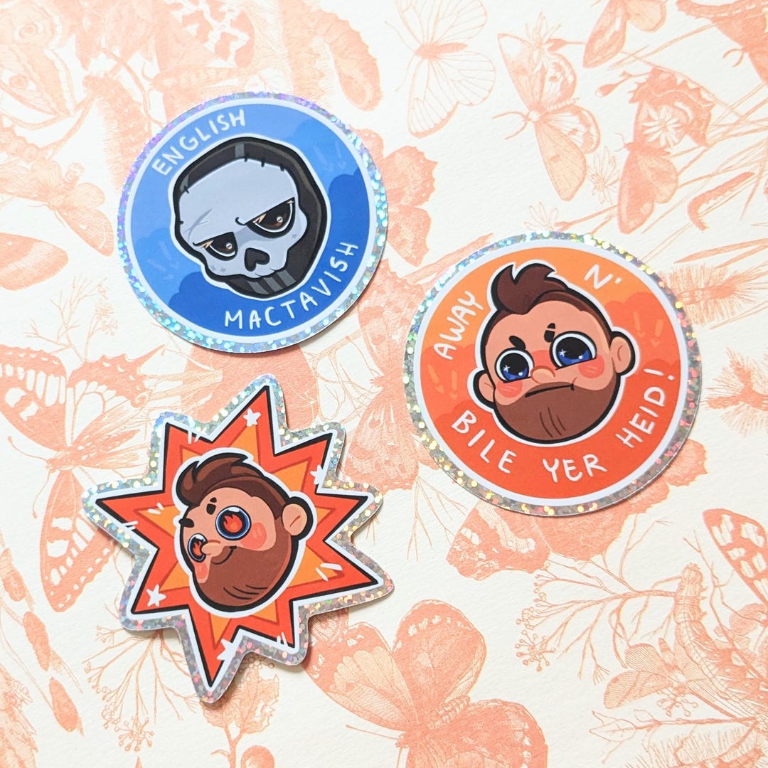 John Soap Mactavish / Simon Ghost Riley Stickers - Etsy