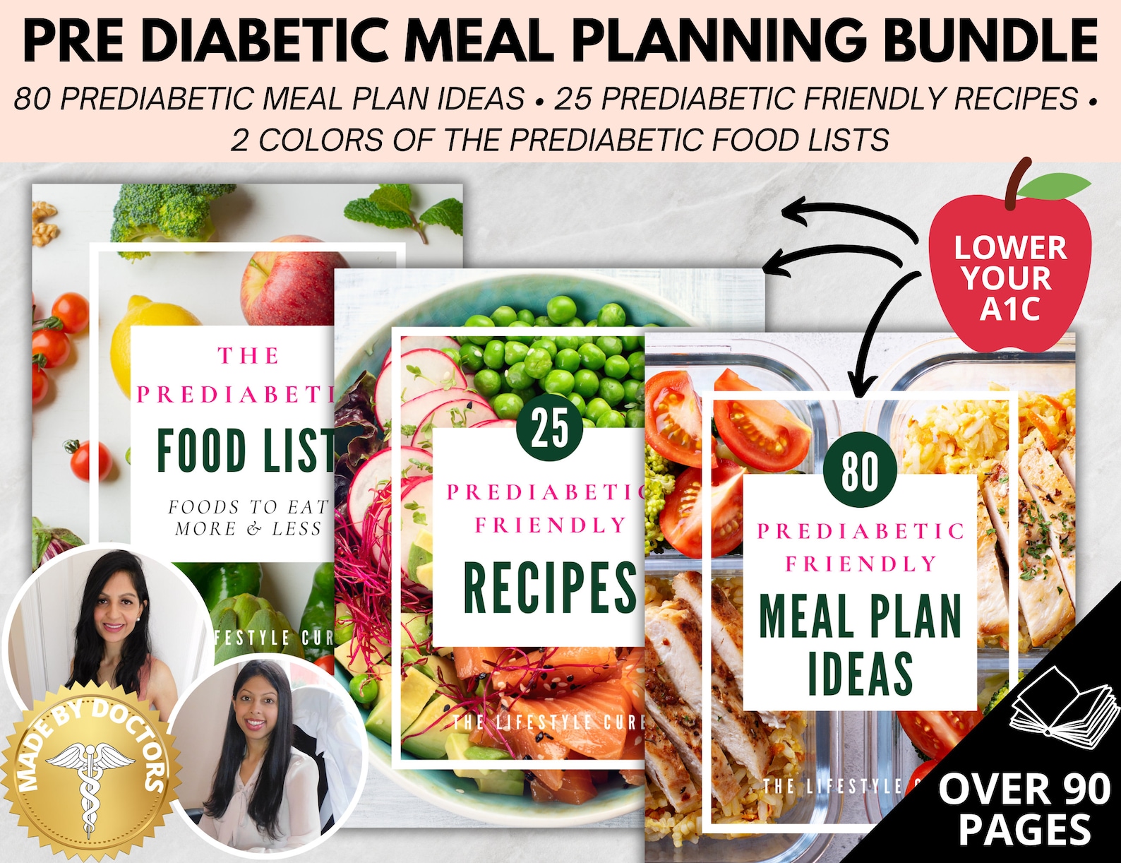 Doctor Made- Prediabetic Meal Plan for Pre Diabetes Diet, Pre Diabetic ...