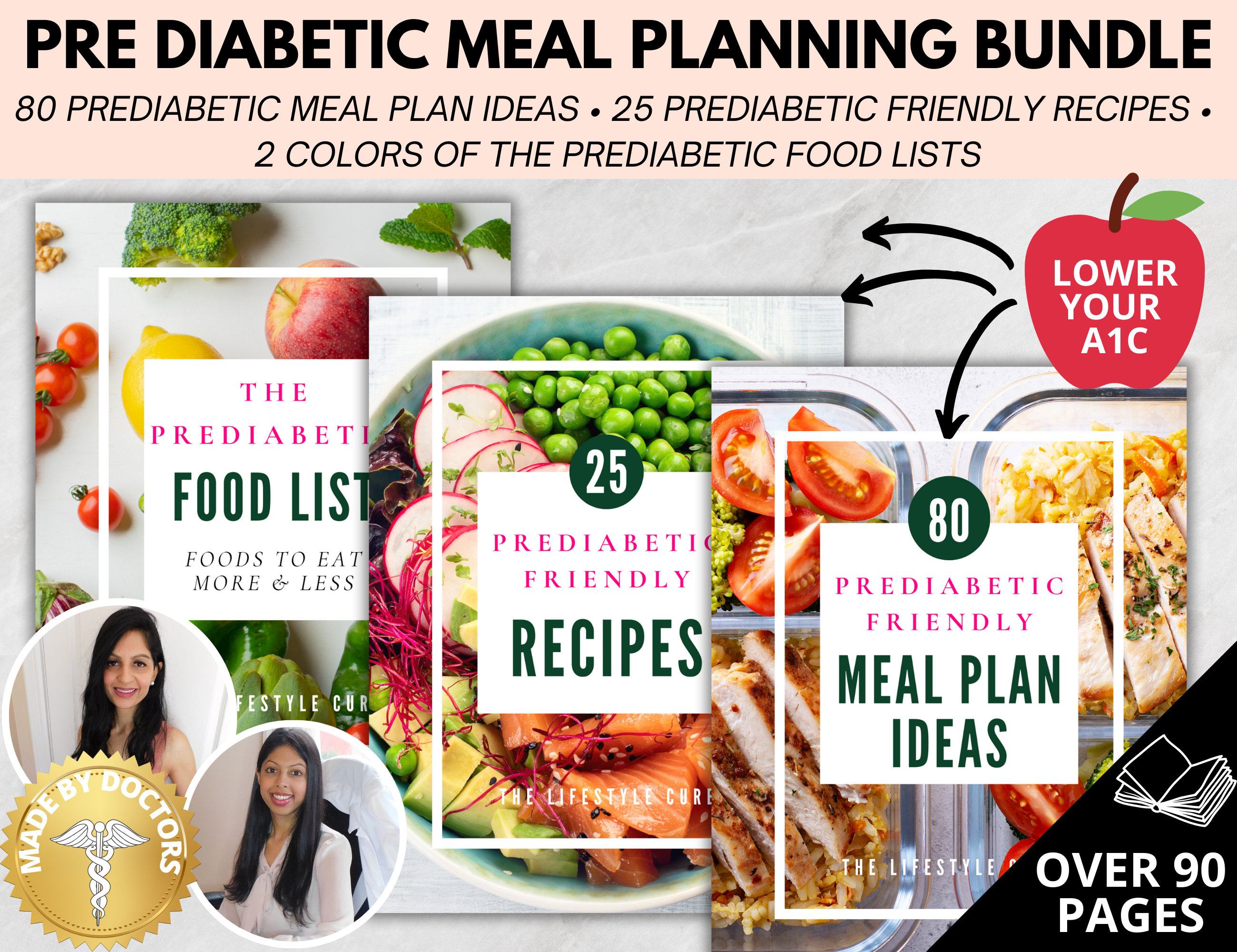 Doctor Made- Prediabetic Meal Plan for Pre Diabetes Diet, Pre Diabetic ...