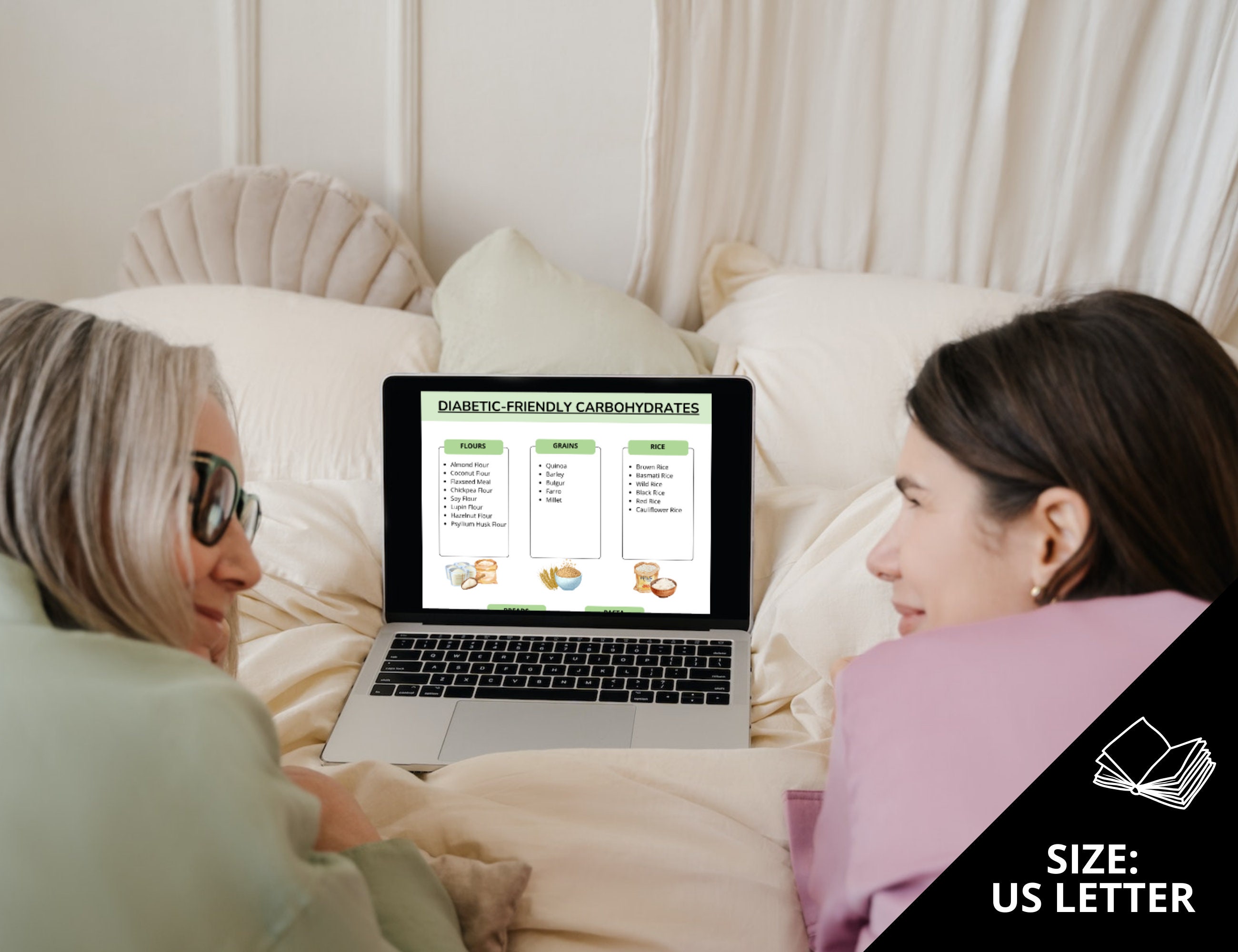 Diabetes-friendly Carbs Food List: Patient Education (digital Download ...