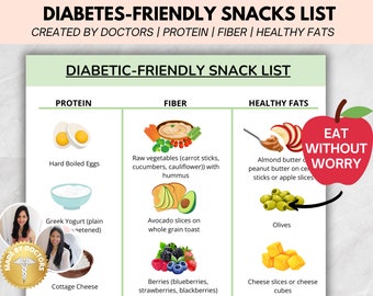 Diabetes Snack Ideas, Diabetic Snacks List, Diabetes Food List ...