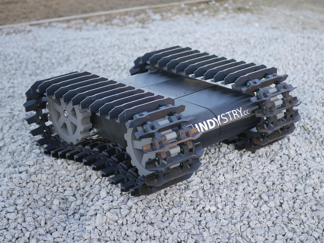 Big 3D Printable Robot Chassis on Tracks - Etsy
