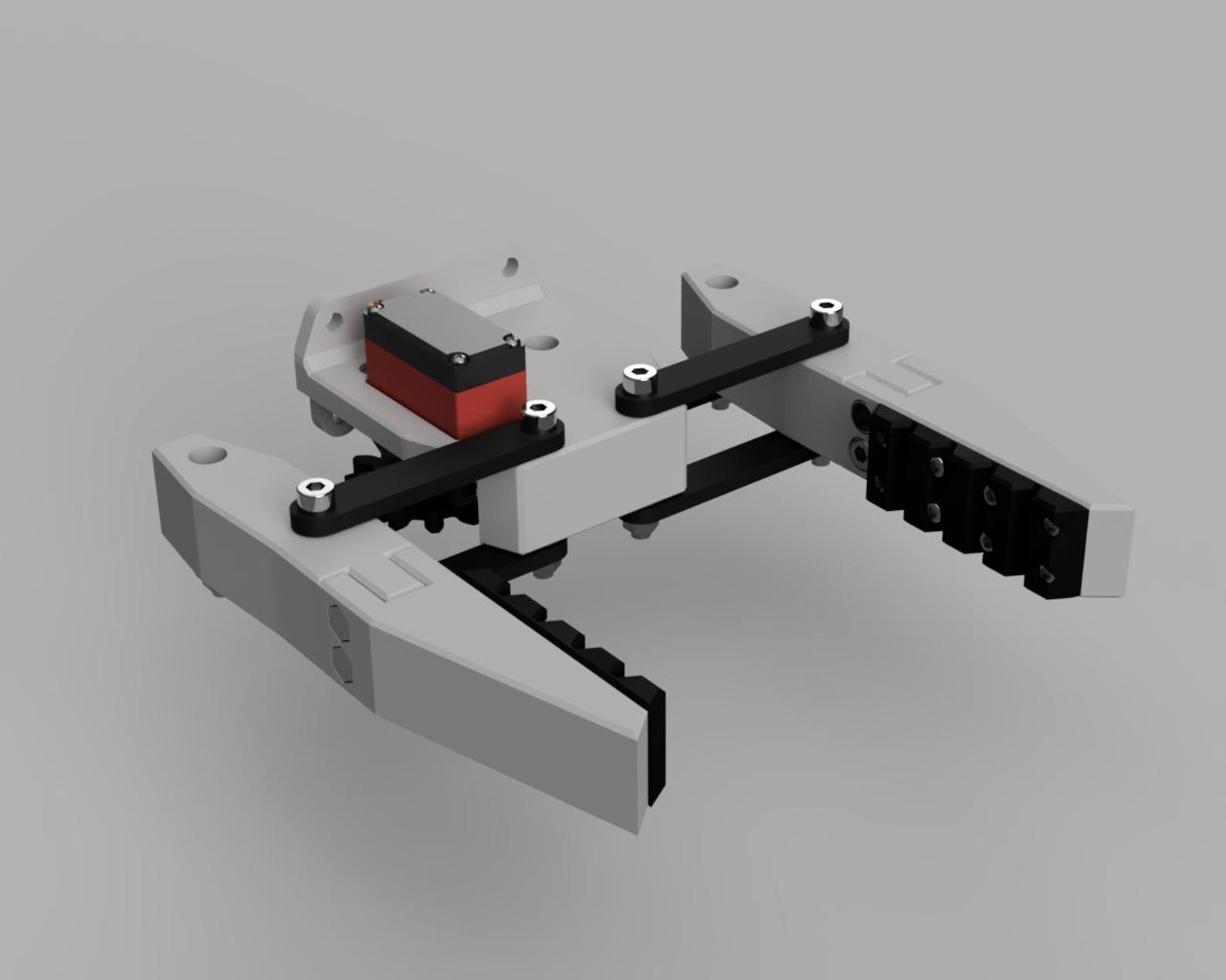 3D Printable Robot Gripper With DS3225 Servo - Modular Adjustable ...