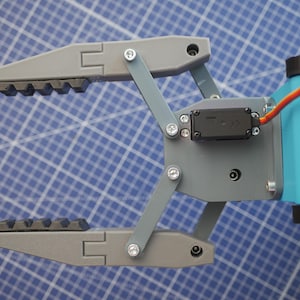 3D Printable Robot Gripper With DS3225 Servo - Modular Adjustable Design - Etsy