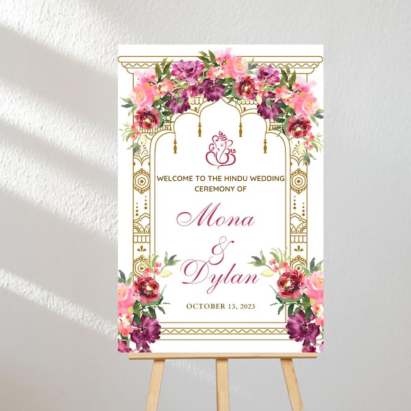 Indian Wedding Signs - Etsy