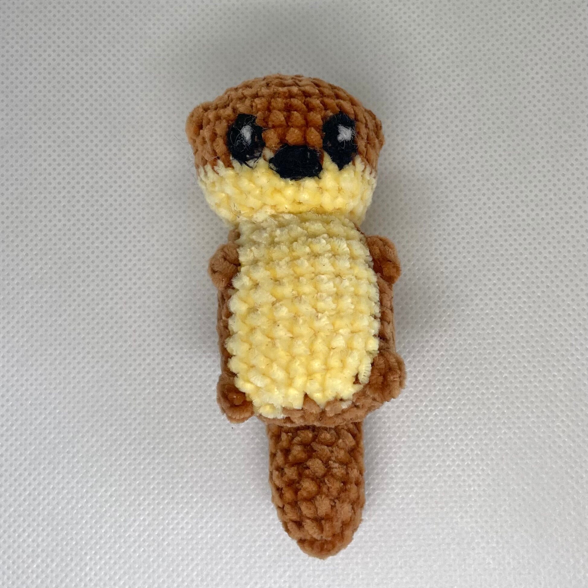 Adorable No-sew Crochet Otter Pattern, Easy One Piece DIY Sea Animal ...