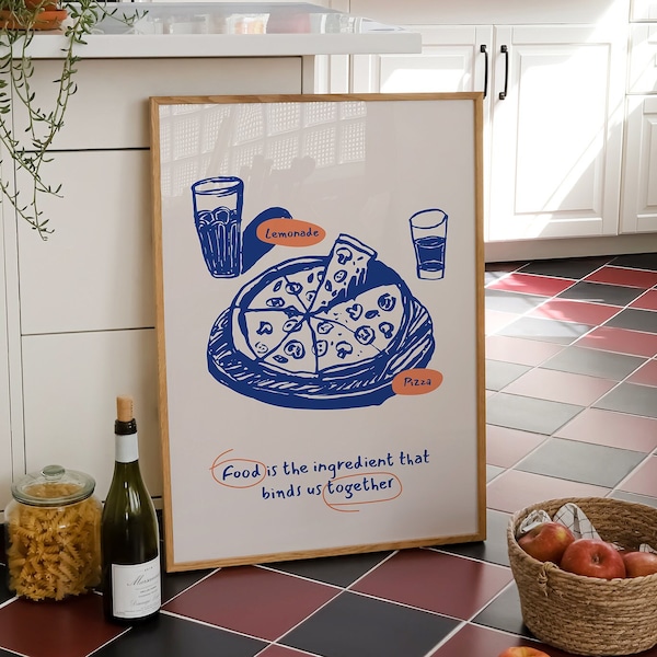 Funky Kitchen Art - Etsy