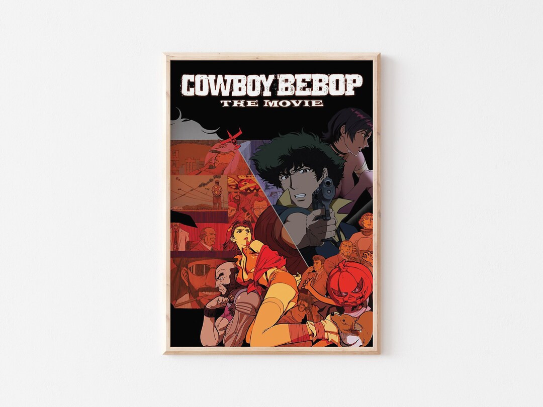 Cowboy Bebop Poster, Retro Anime, 90s Manga Print, See You Space Cowboy ...