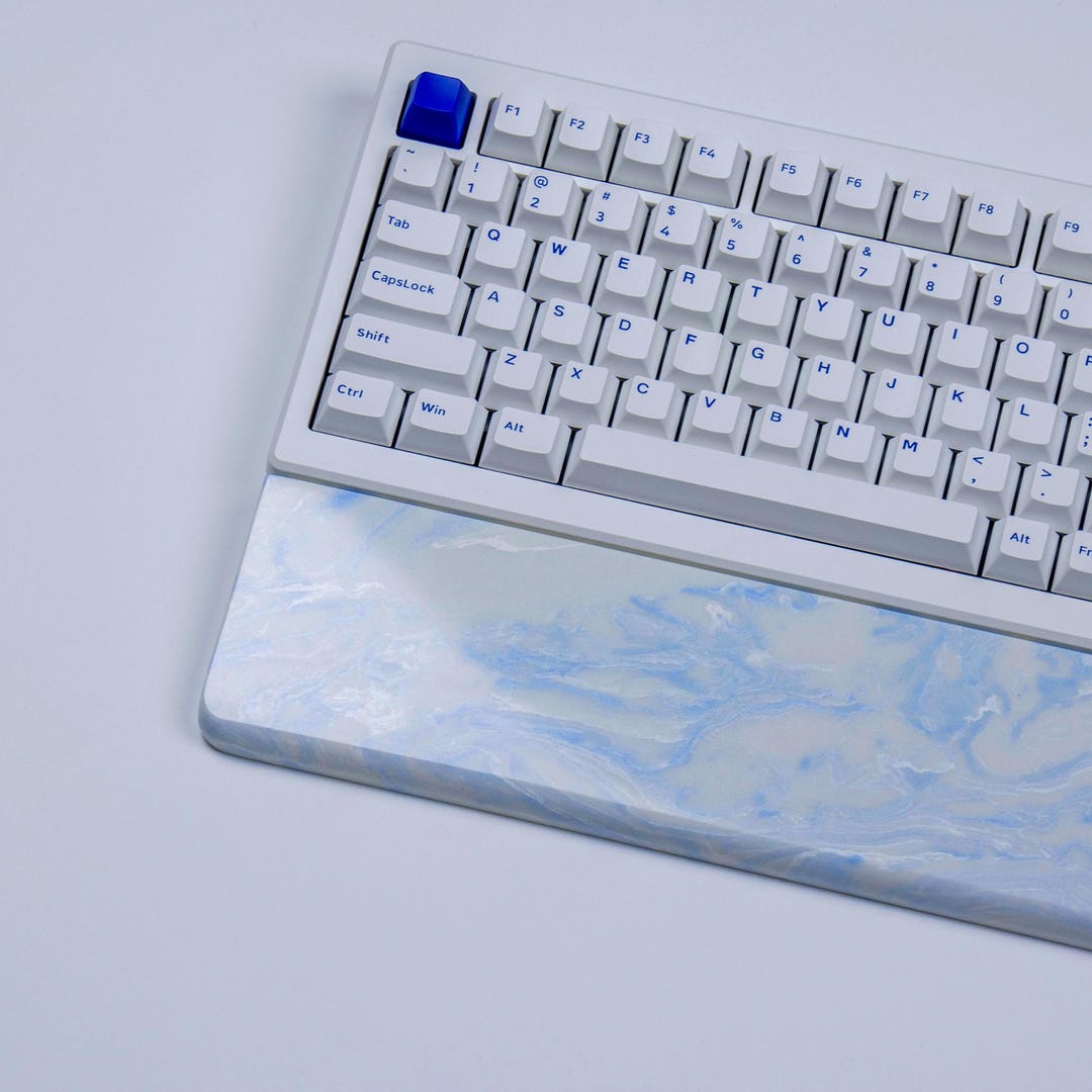 Quartz Stone Keyboard Wrist Rest – Ergonomic Design in Marble Finish ...