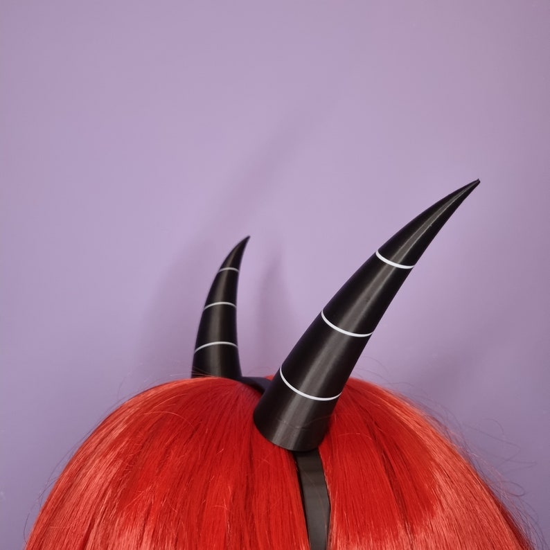 Pair of Cosplay Horns, 3d Printed Imp Horns, With/without Headband - Etsy