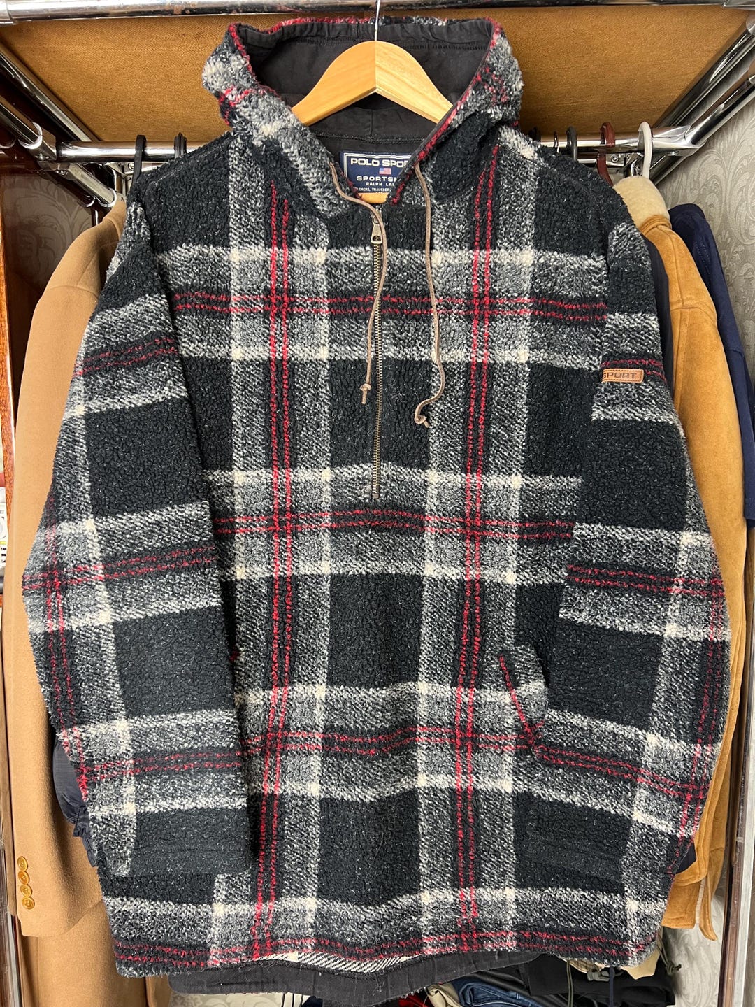 Vintage Gorpcore Polo Sport Ralph Lauren Fleece Jacket - Etsy