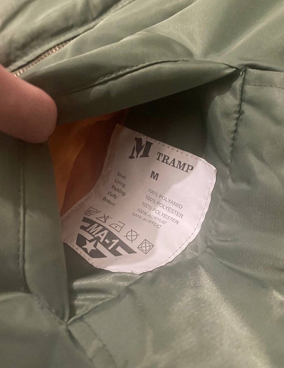 Vintage Flyers Cold Weather Jacket Type MA1 Aviation Nylon Jacket - Etsy