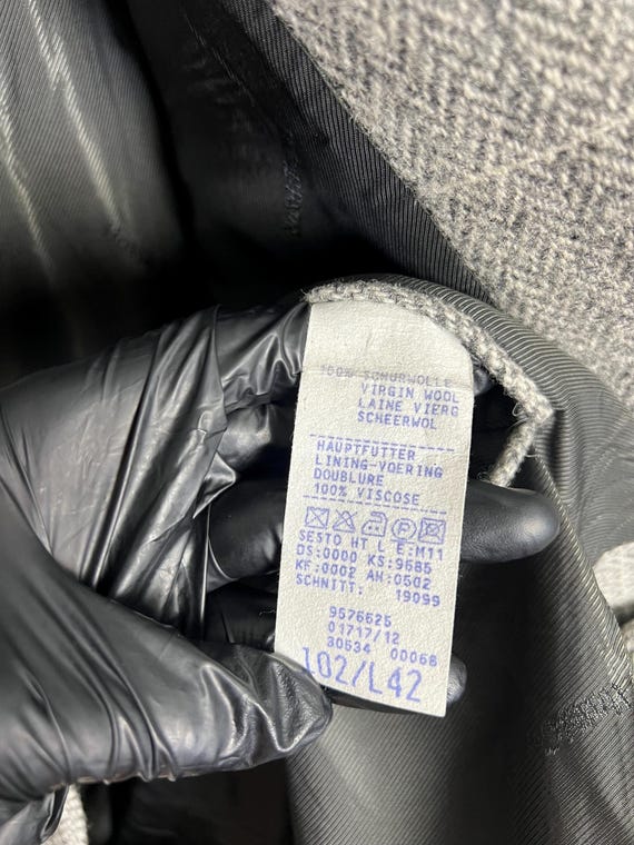 Vintage Harris Tweed Barutti Blazer Jacket Checkered - Gem