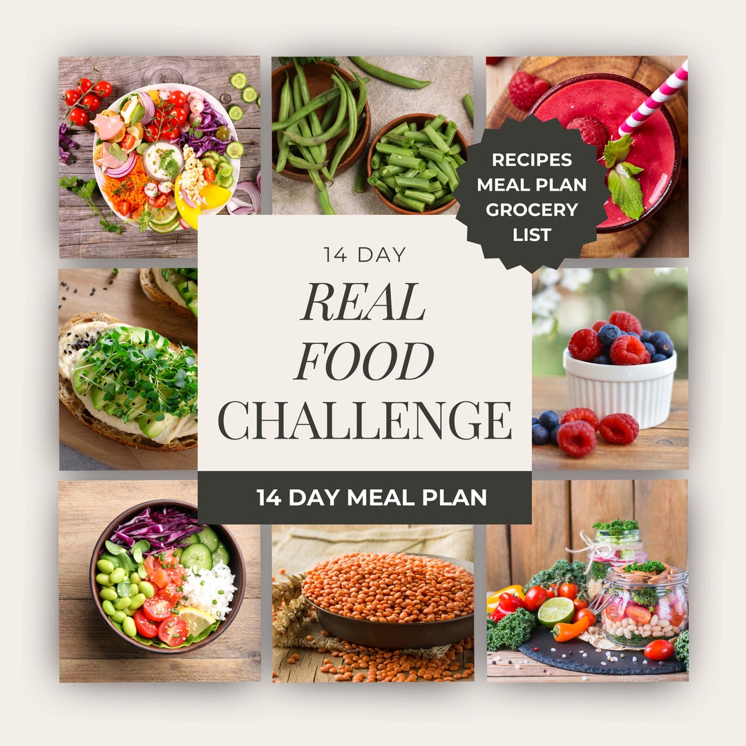 Real Food 14 Day Challenge INSTANT DOWNLOAD Hormone Healthy Recipes ...