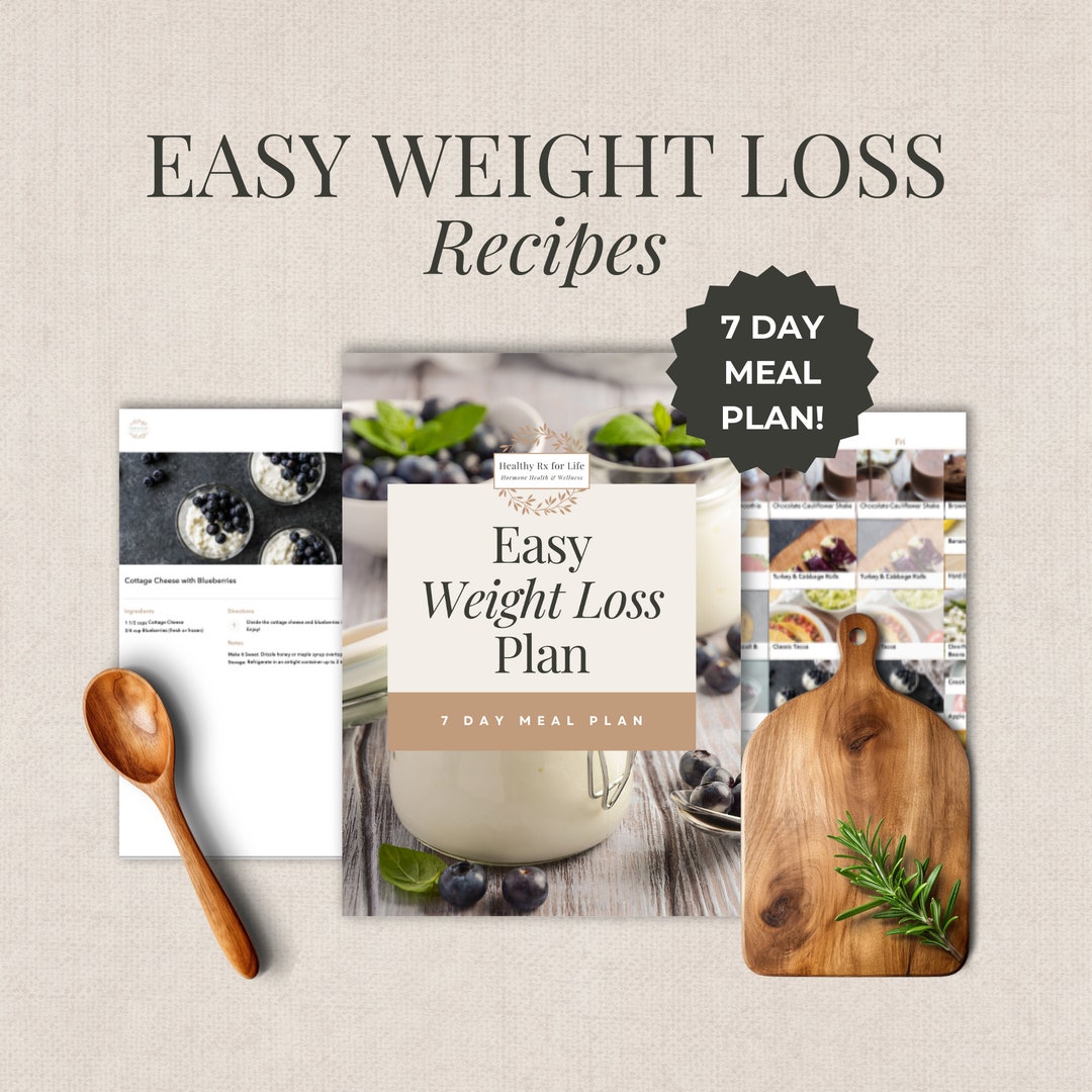 Easy Weight Loss Recipes INSTANT DOWNLOAD Hormone Healthy Recipes ...