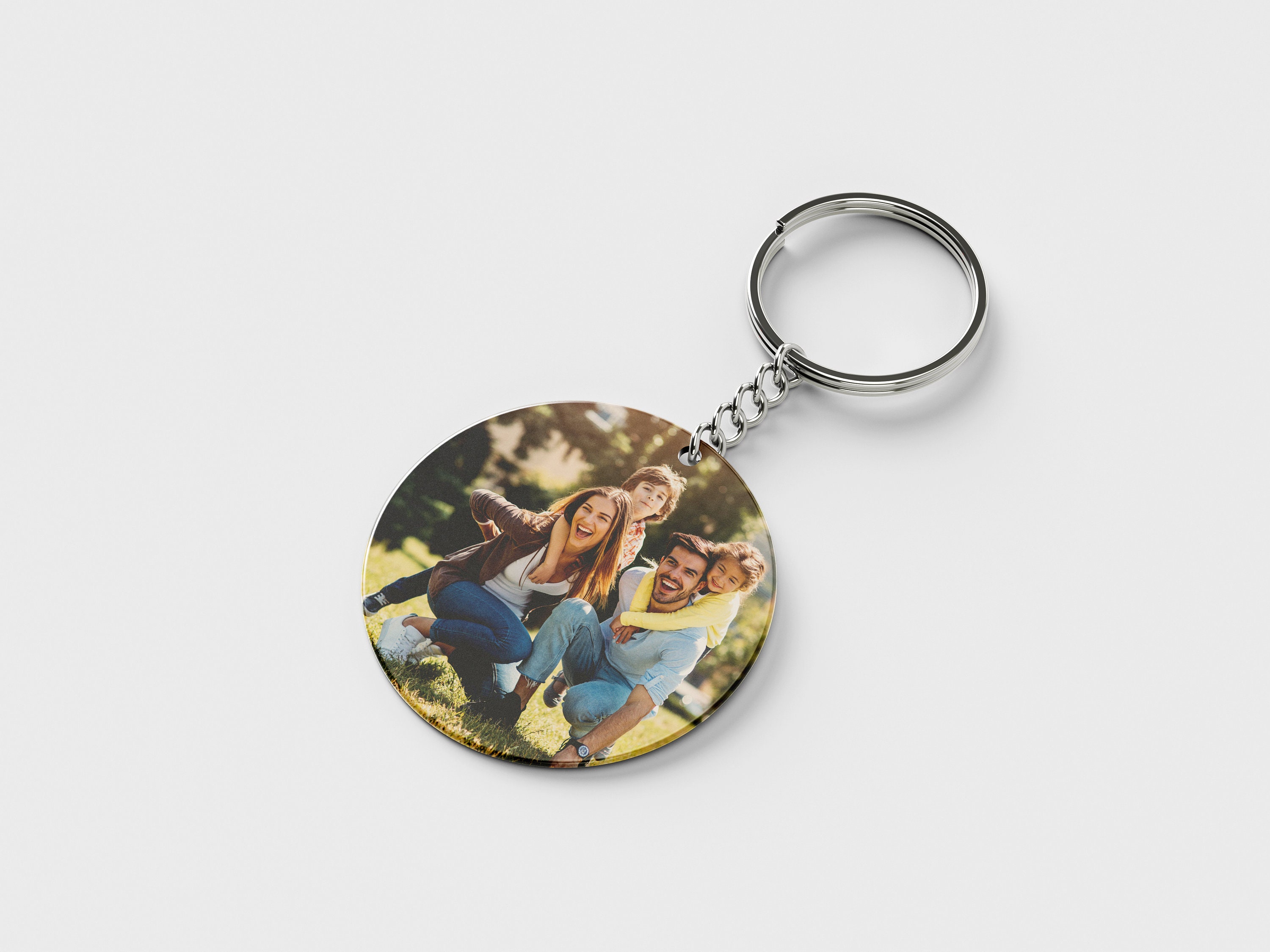 Customize Your Keychain With Any Photo or Text. Create a Unique Piece ...