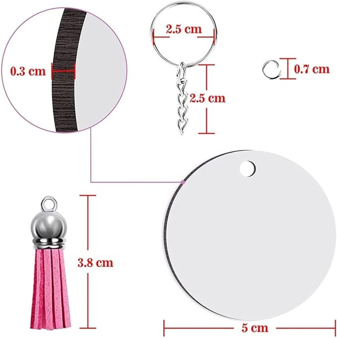 Customize Your Keychain With Any Photo or Text. Create a Unique Piece ...