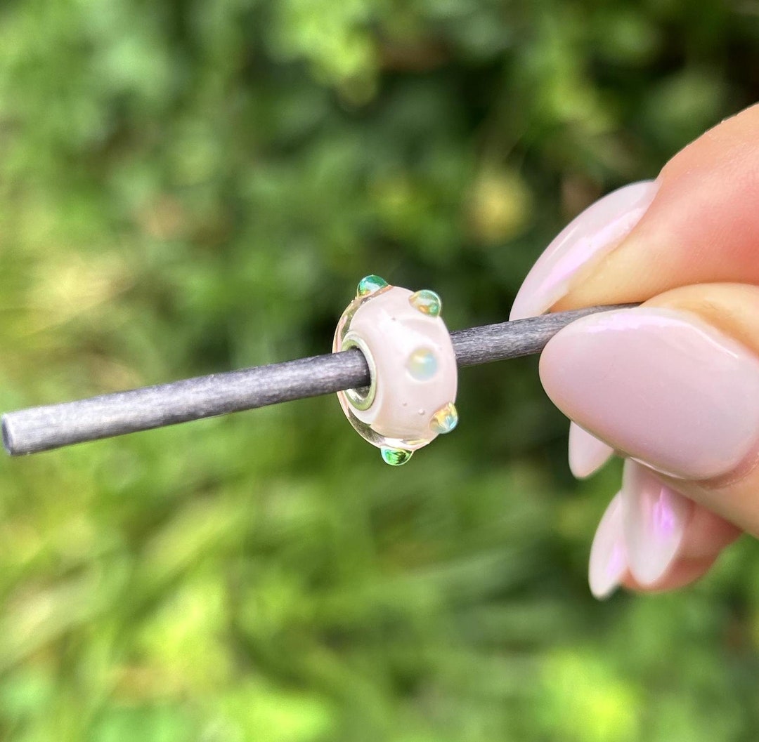 Rare Julian Pink & Green Troll Bead | Discontinued Troll Beads | 925 ...