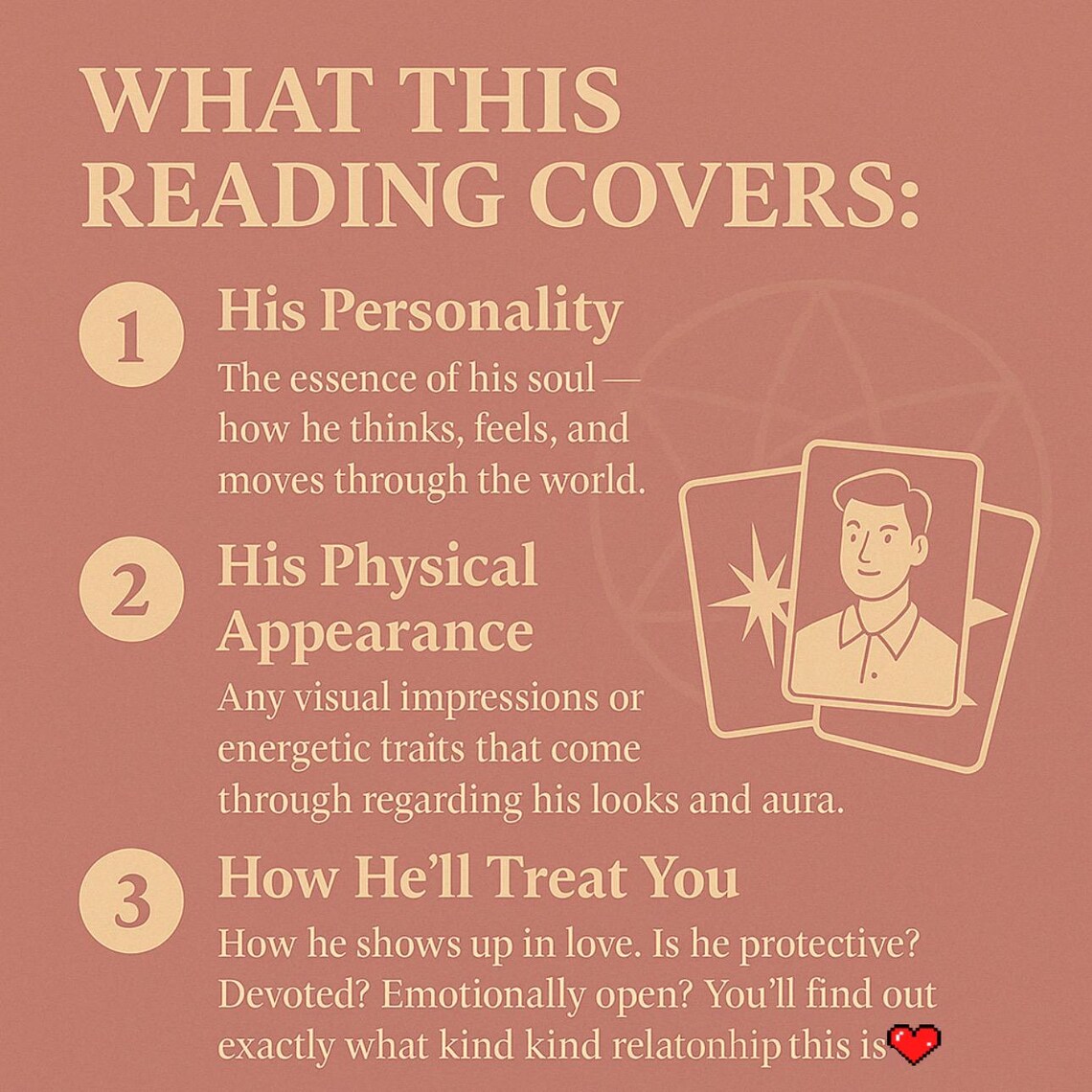 Future Husband Tarot Card Love Psychic Reading | Personality, Looks ...