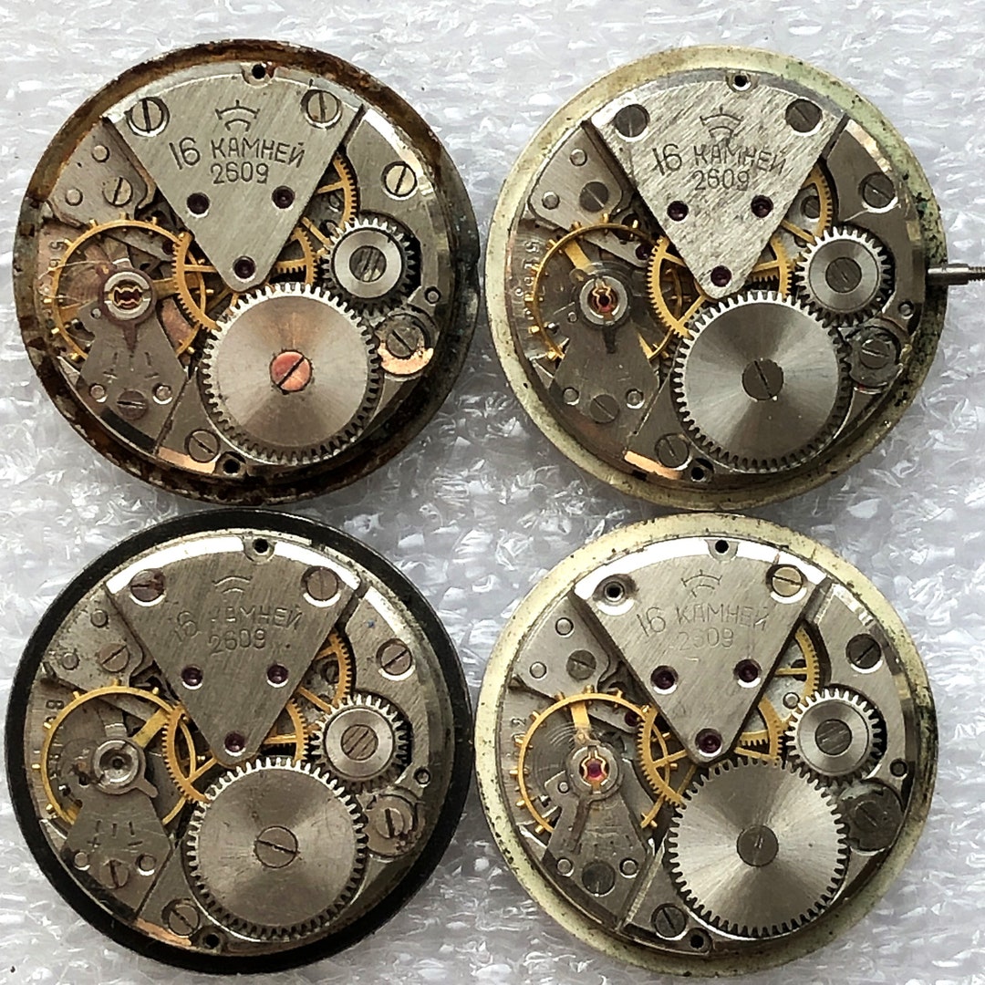 RAKETA USSR Vintage Watch Movements 2609 Caliber Soviet Vintage Mens ...