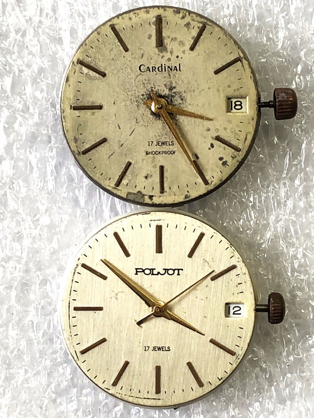 Poljot USSR Vintage Watch Movements 2614.2H Caliber Soviet - Etsy