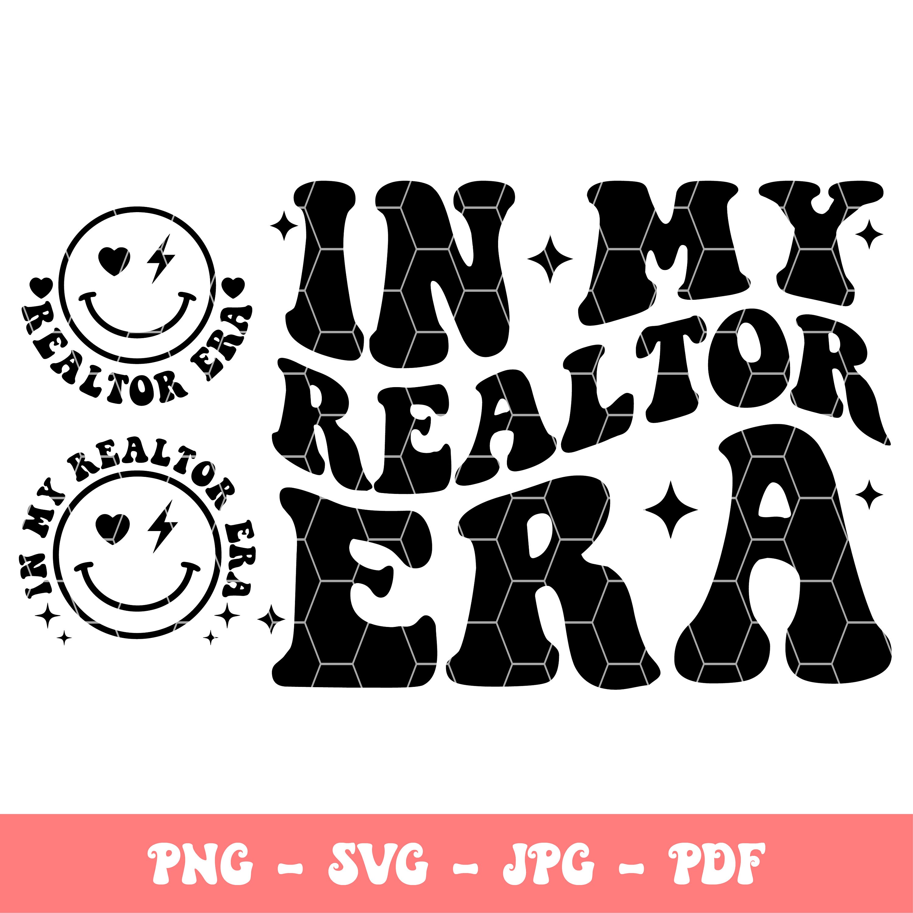 In My Realtor Era SVG-PNG, Wavy Realtor SVG, Realtor Shirt Svg, Realtor ...