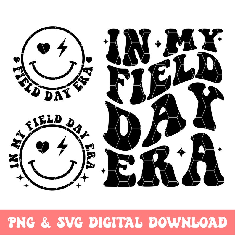 In My Field Day Era SVG, Field Day SVG Png, Retro Wavy Field Day ...