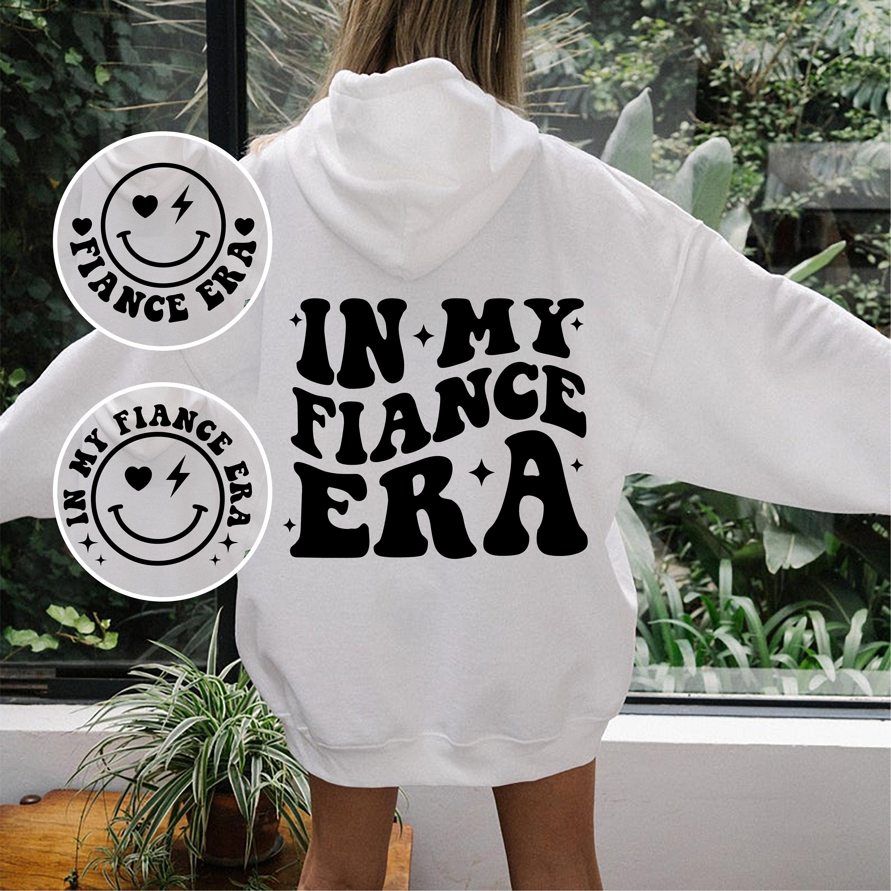 In My Fiance Era Svg Png, Fiance Svg Png, Retro Fiance Svg, Wavy ...