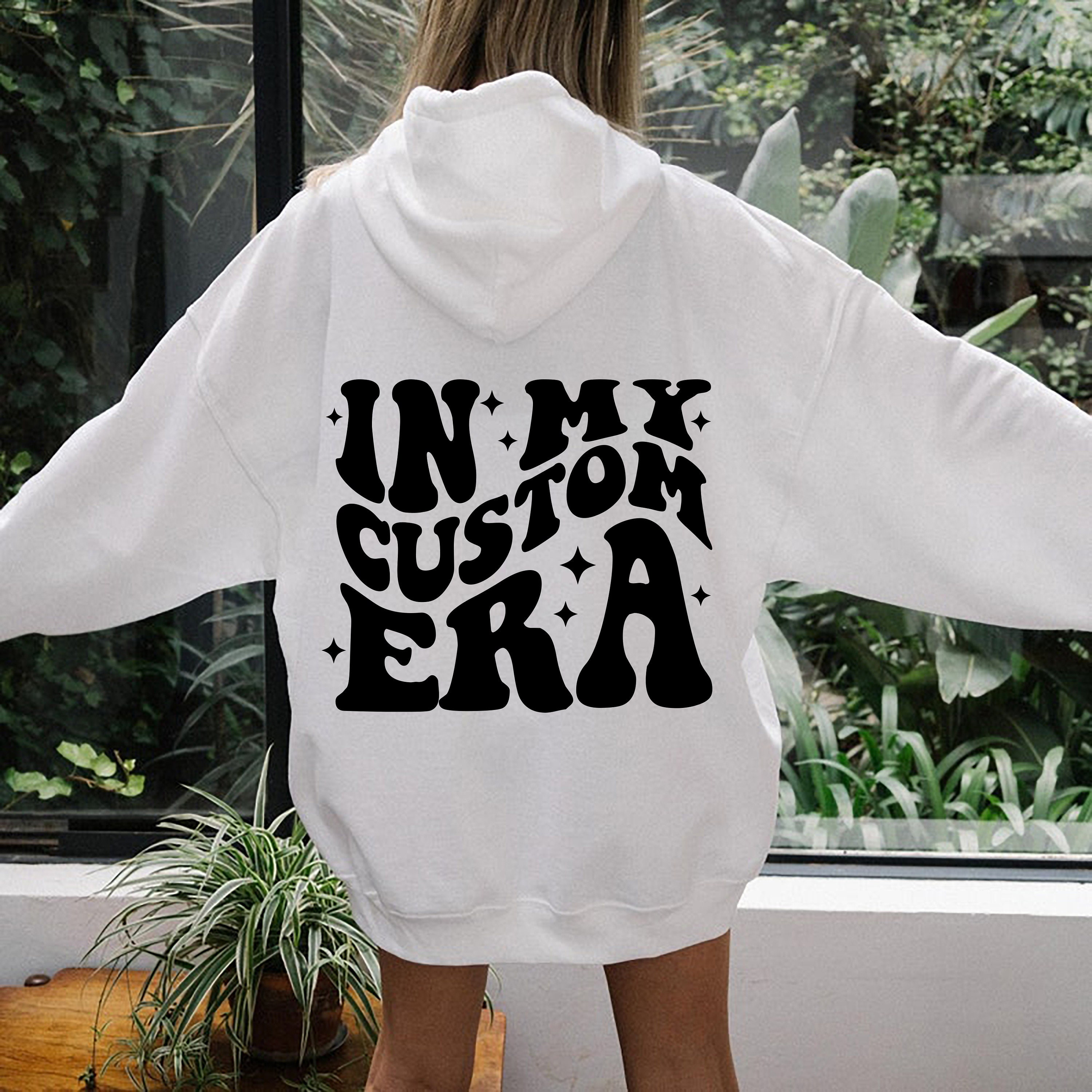 In My Custom Era Svg Png Jpeg Png, Personalized Wavy Stacked Text Svg ...