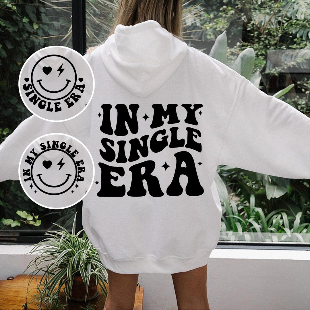 In My Single Era Svg Png, Single Svg Png, Retro Single Svg, Wavy ...