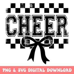 Distressed Cheer Png, Grunge Cheer Png, Cheer Coquette Png, Retro Cheer ...